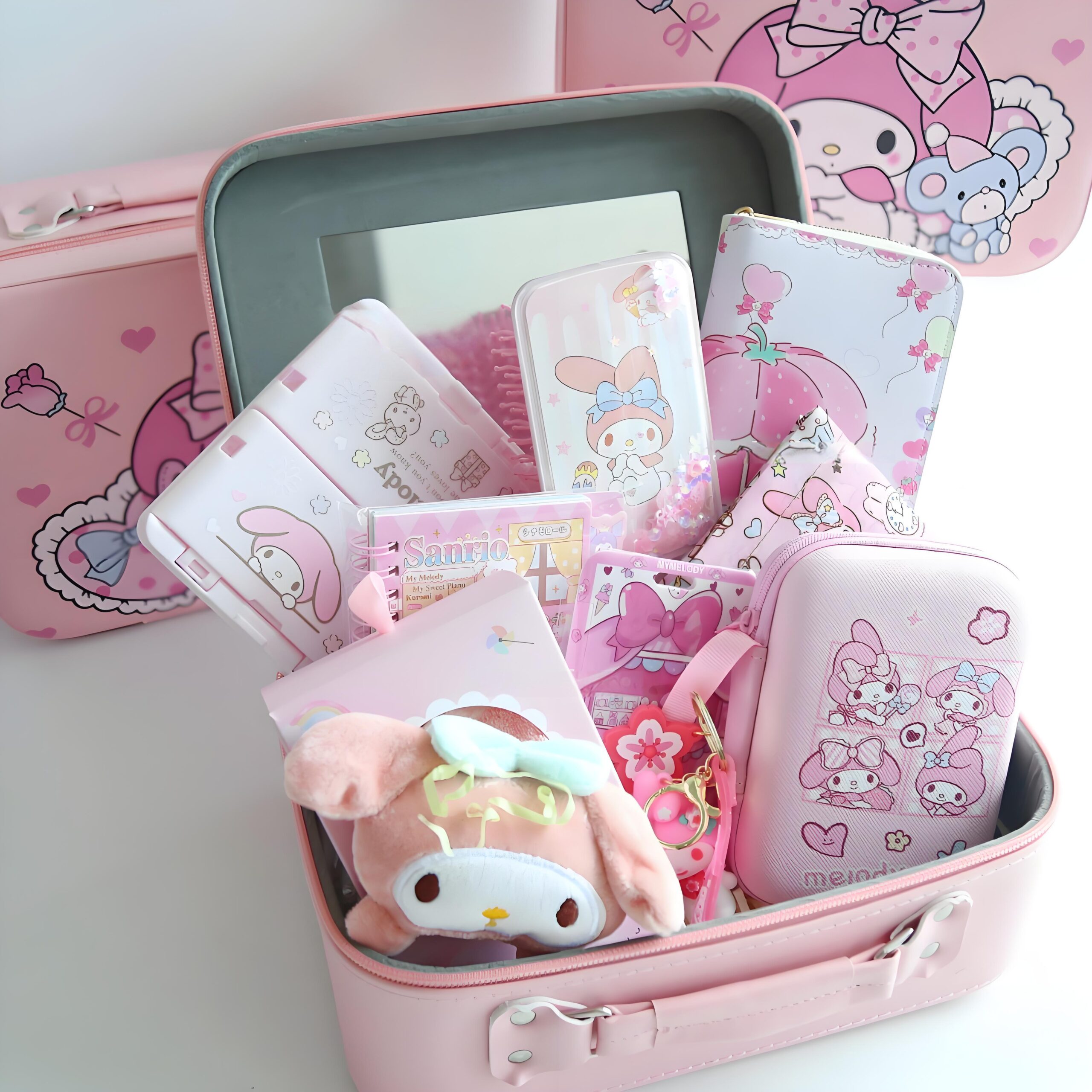 My Melody Gift Box | 1 Suitcase + 10 Random Items - aliexpress1688